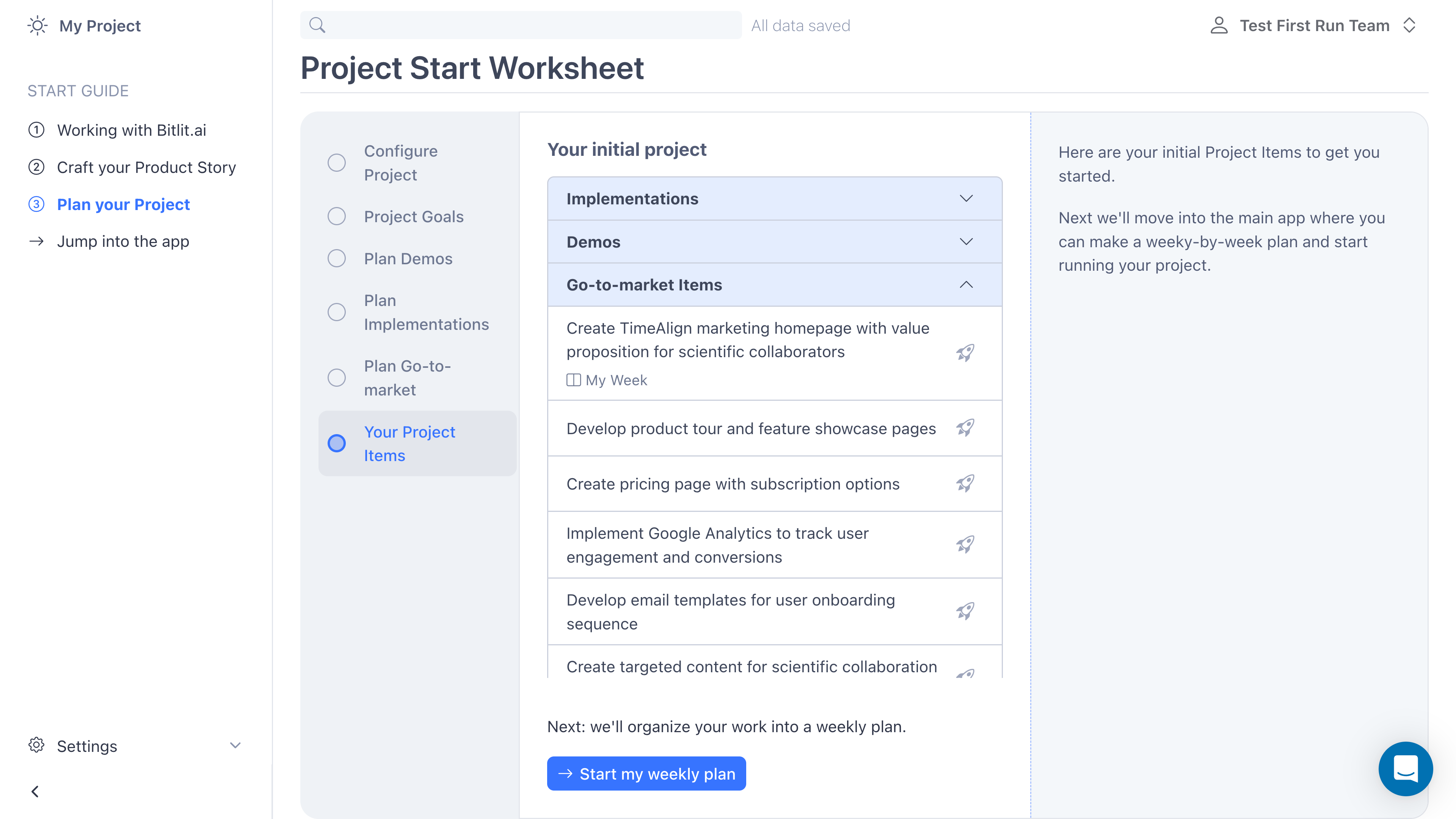 Idea1.ai - Build faster with software project intelligence